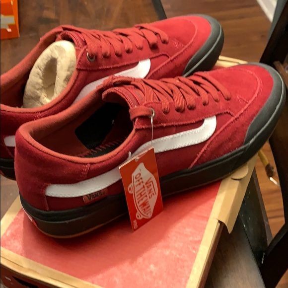 Vans | Shoes | New Vans Berle Pro Nwt Rumba Red Mens | Poshmark